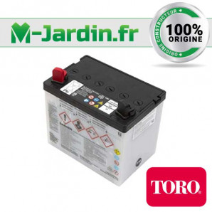 Batterie (sans acide) Toro. Ref : 104-8162