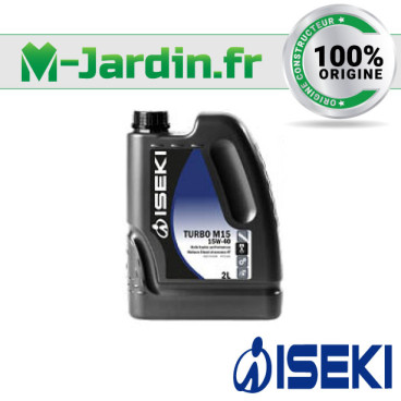 Huile moteur minérale SAE 15W40 Iseki en 2L